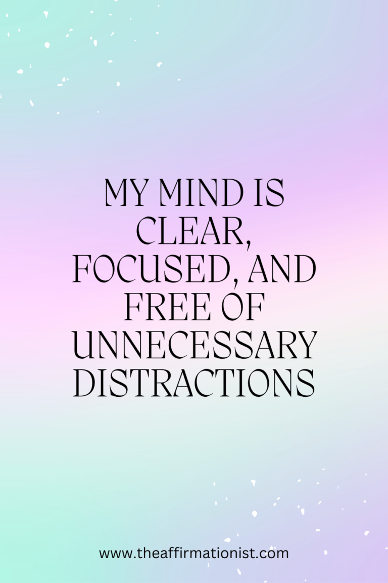 100 Affirmations for Mental Clarity: Focus Your Mind and Enhance ...