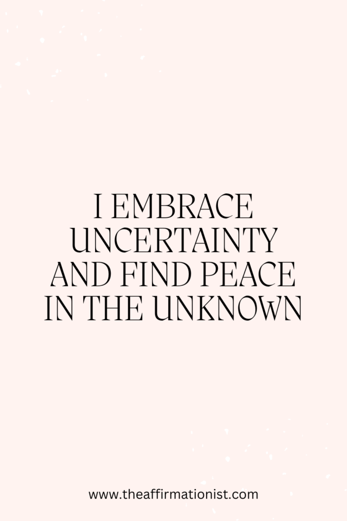 Affirmations for Embracing Change: Navigating Life’s Transitions with ...